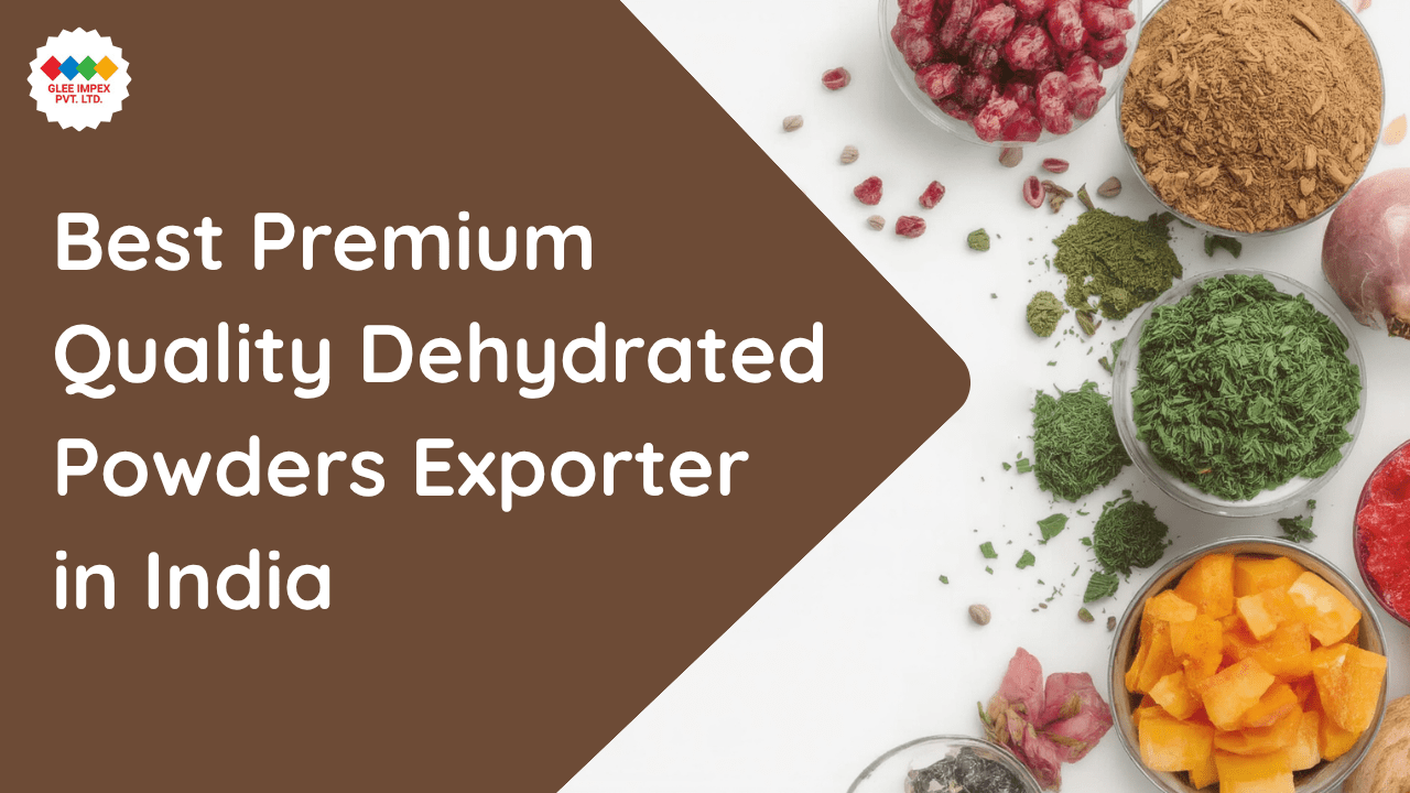 No.1 Premium Quality Powders Exporter in India