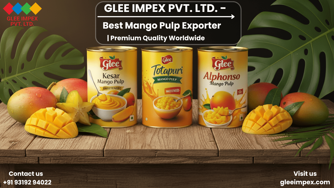 #1 Best Mango Pulp exporter: Delivering Pure Taste Worldwide